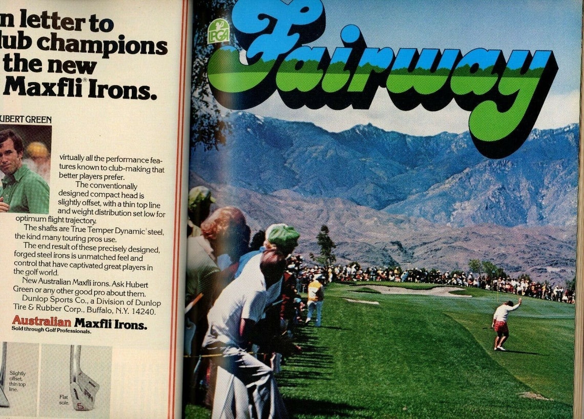 Golf Magazine 1977 Yearbook Bonnie Lauer LPGA Alice Keeler Oscar Fraley ...