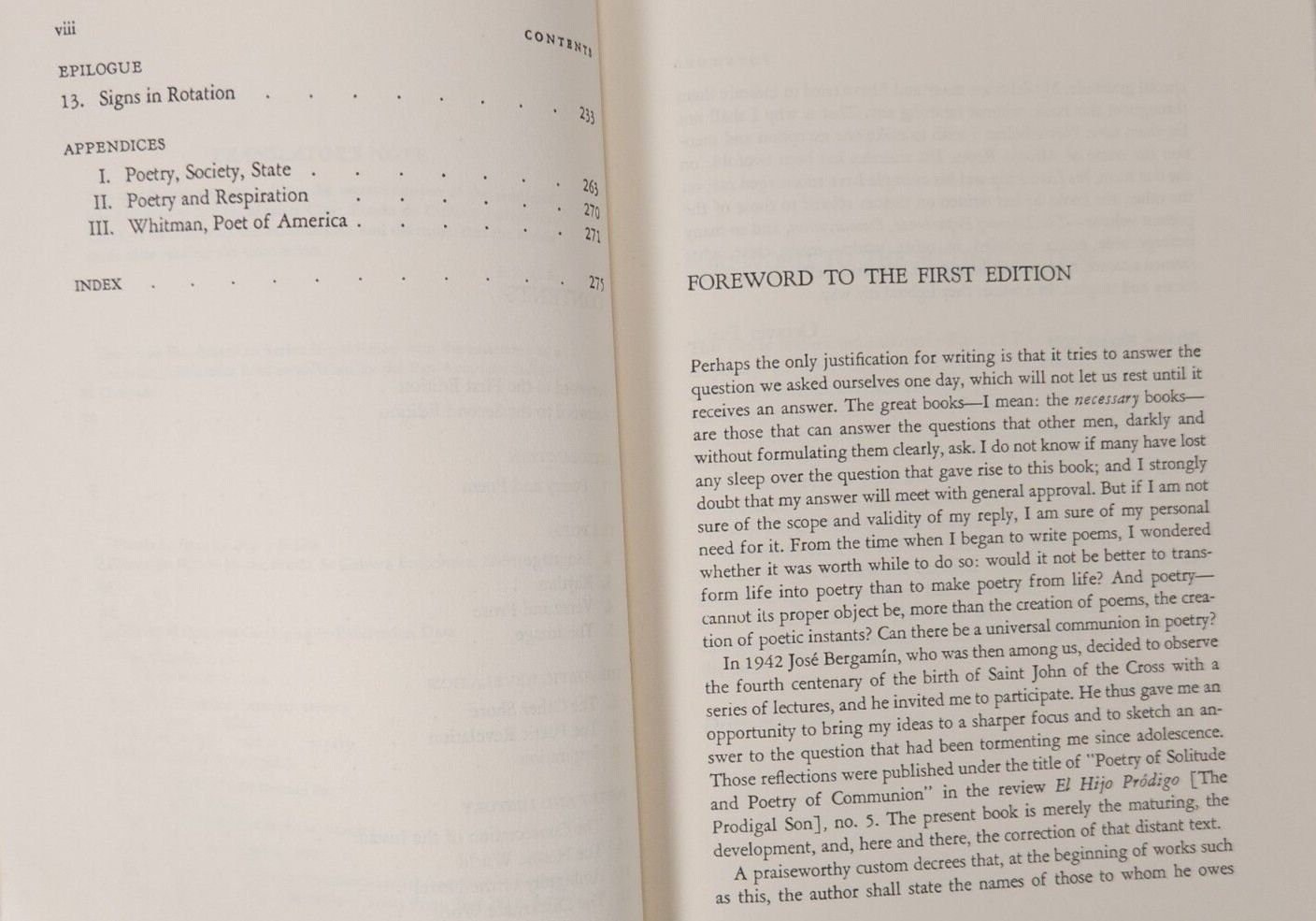 Bow and the Lyre Octavio Paz Lozano Poem Poetic Revelation Poetry ...