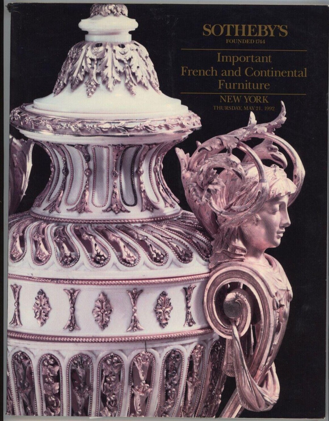 Sotheby's May 1992 Important French Continental Furniture Wendell ...