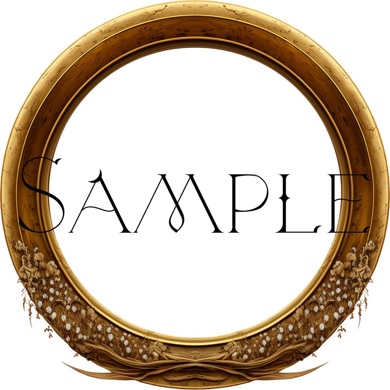 VTT Token Frames/token Border Aurelian Bloom Ring - Etsy