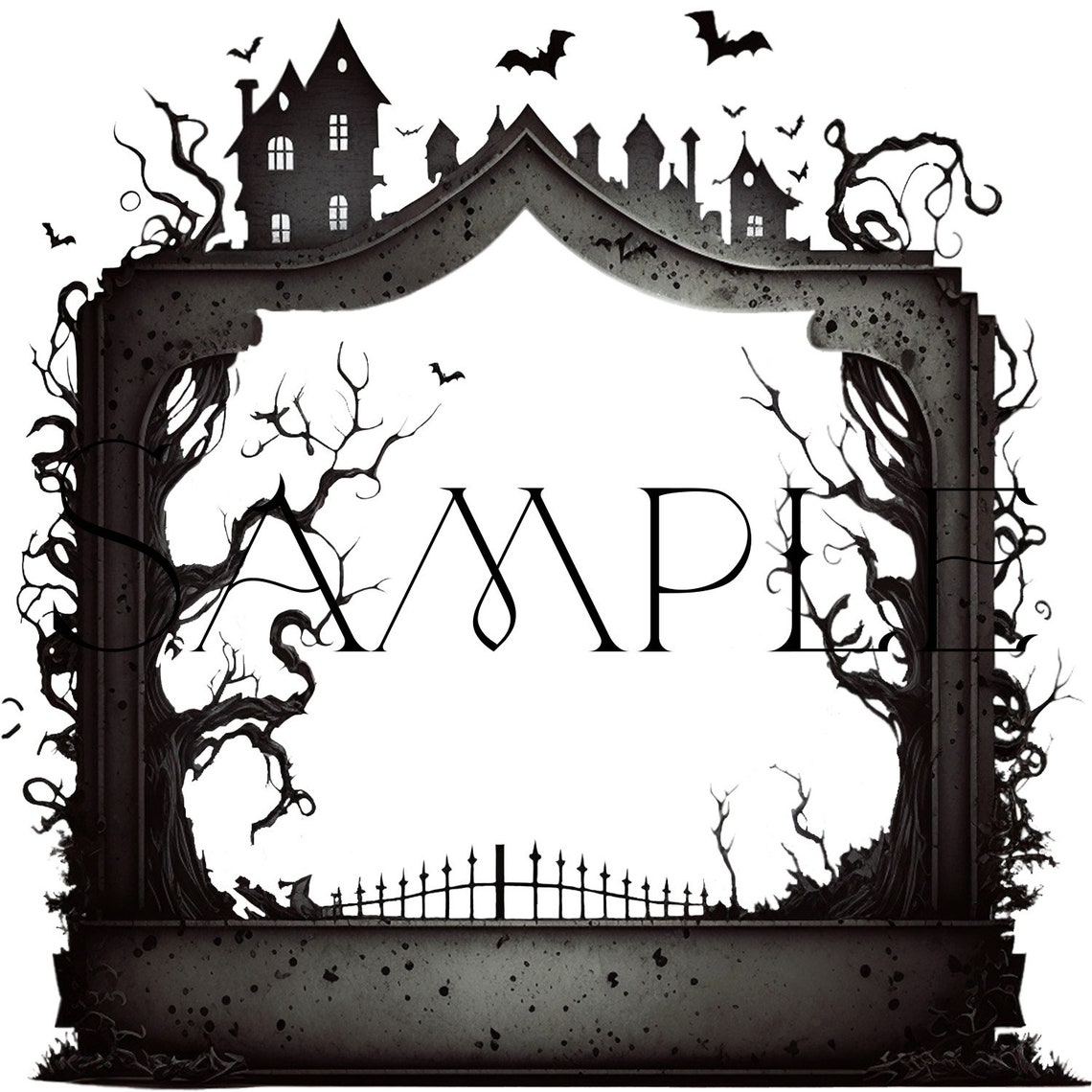 VTT Token Frames/token Border Haunted House - Etsy