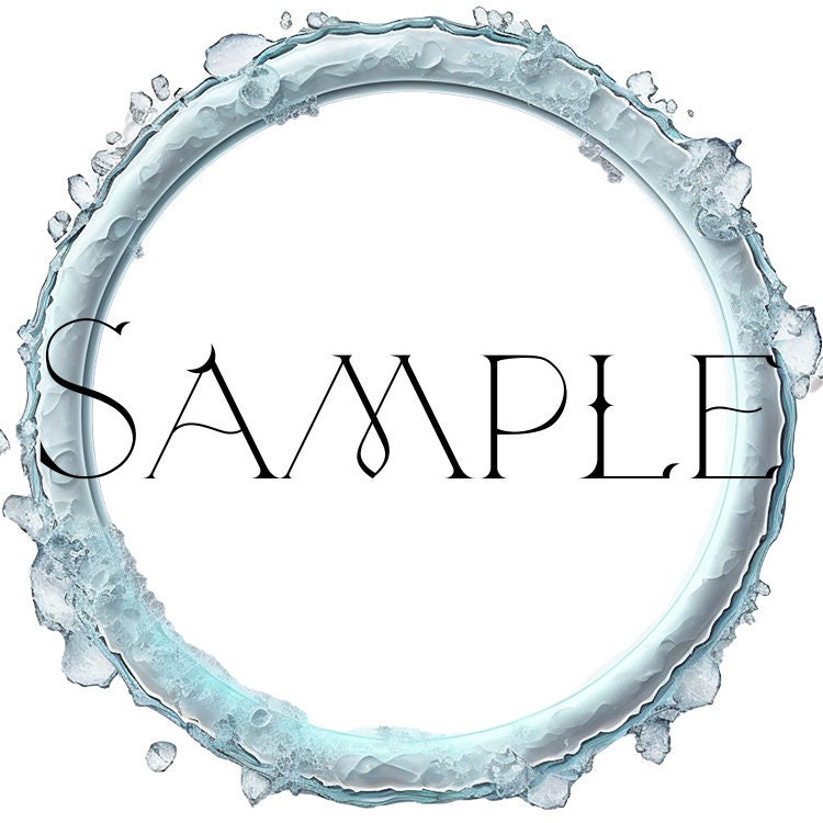 VTT Token Frames/token Border Ice W/custom Masks - Etsy