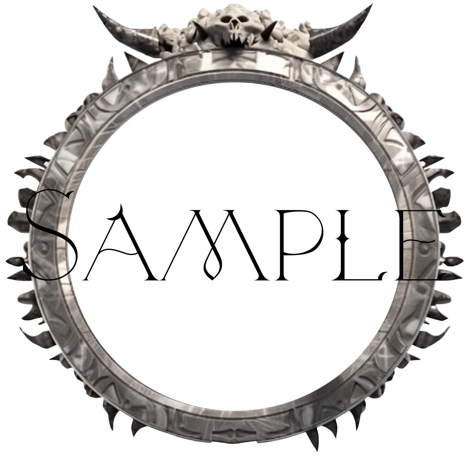 VTT Token Frames/token Border Barbarian War Circle - Etsy