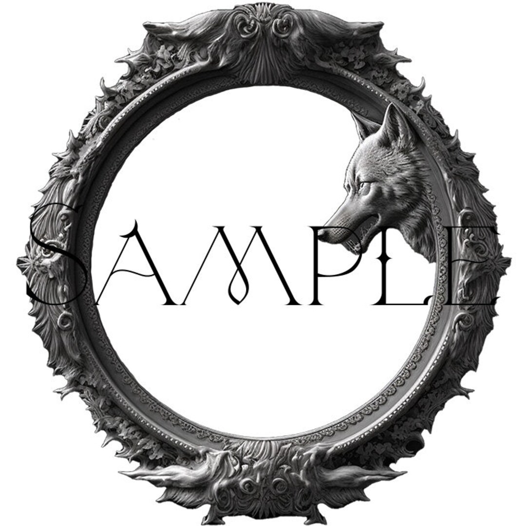 VTT Token Frames/token Border Grey Wolf W/custom Masks - Etsy