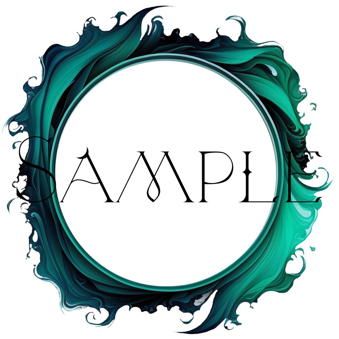 VTT Token Frames/token Border Blue Swirls - Etsy