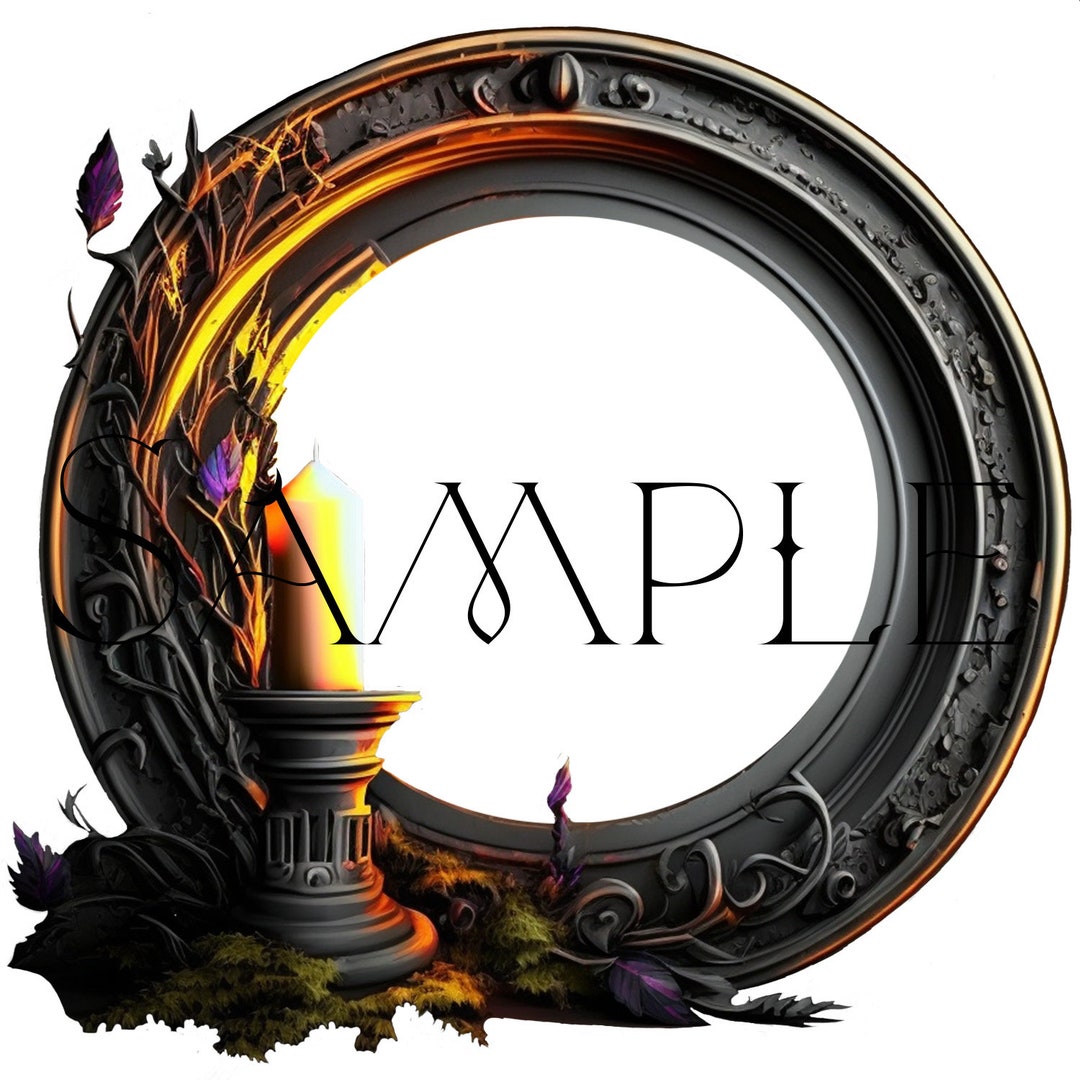 VTT Token Frames/token Border Glowing Candle - Etsy