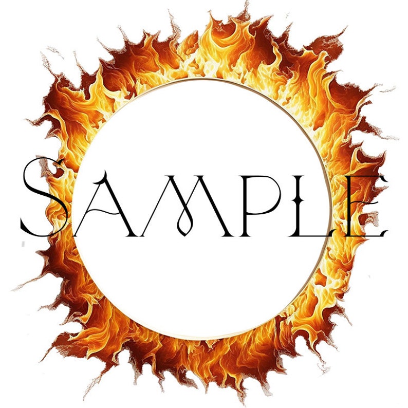 VTT Token Frames/token Border Fire V2 - Etsy Ireland