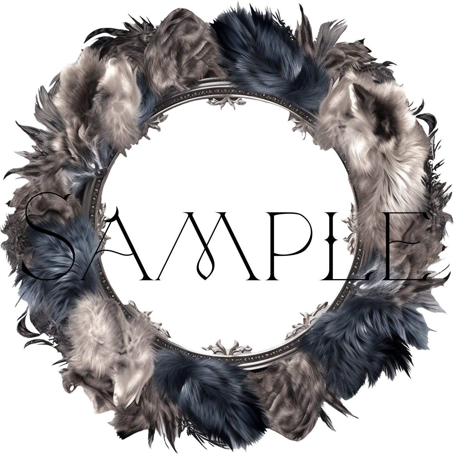 VTT Token Frames/token Border Frostbound Whisper Circle - Etsy