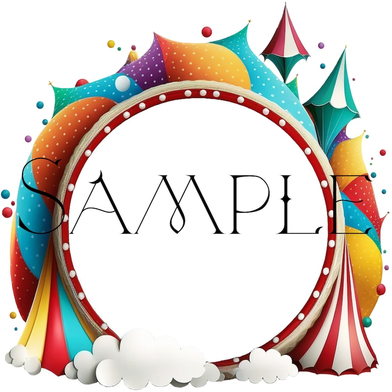 Circus Frames - Etsy