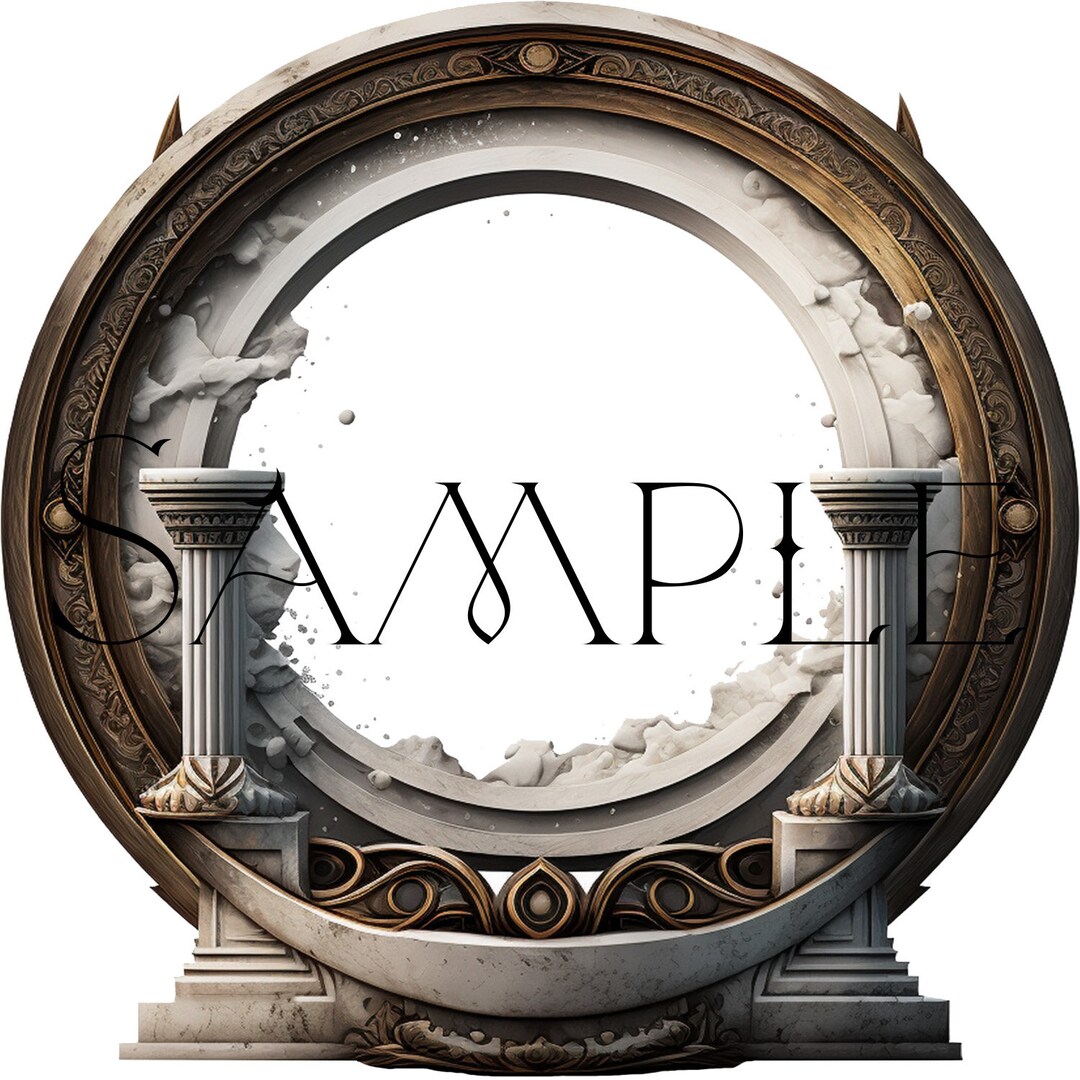 VTT Token Frames/token Border Roman Column - Etsy