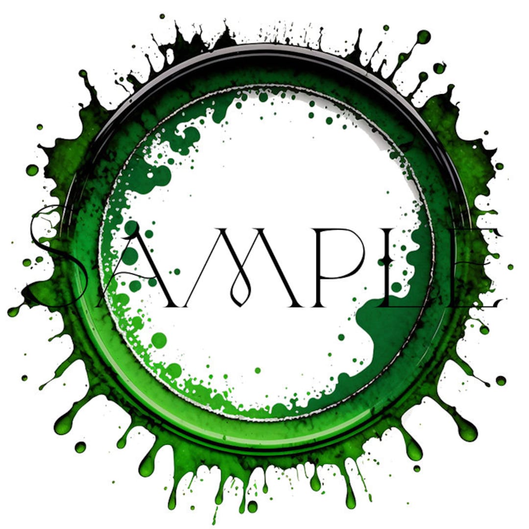 VTT Token Frames/token Border Acid Splatter W/custom Masks - Etsy