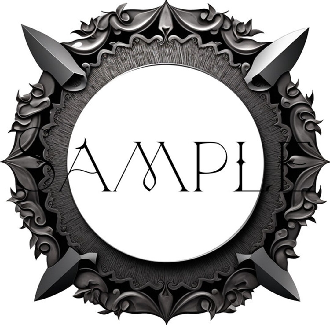 VTT Token Frames/token Border Blade V2 W/custom Masks - Etsy