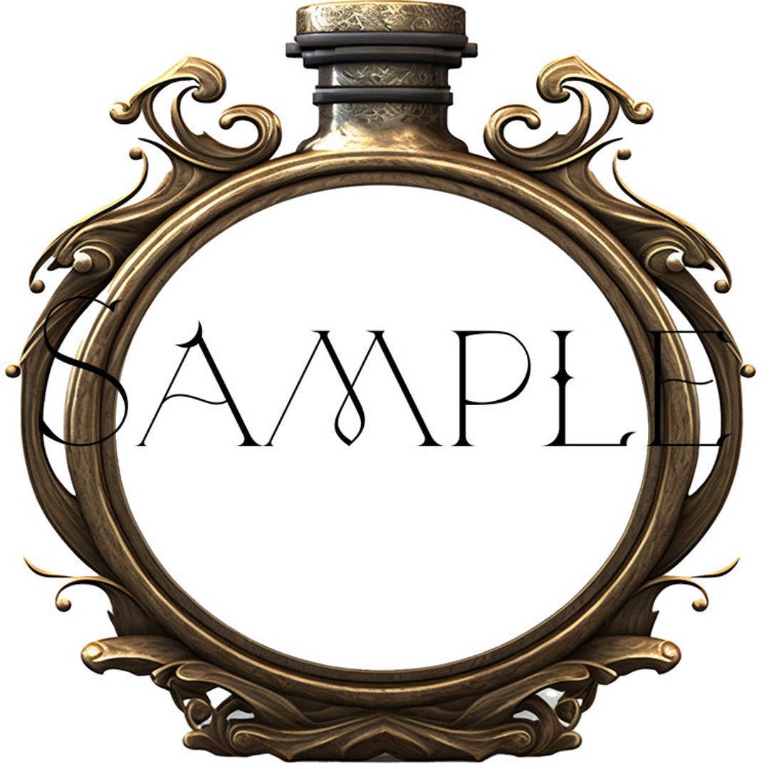 VTT Token Frames/token Border Potion W/custom Masks - Etsy