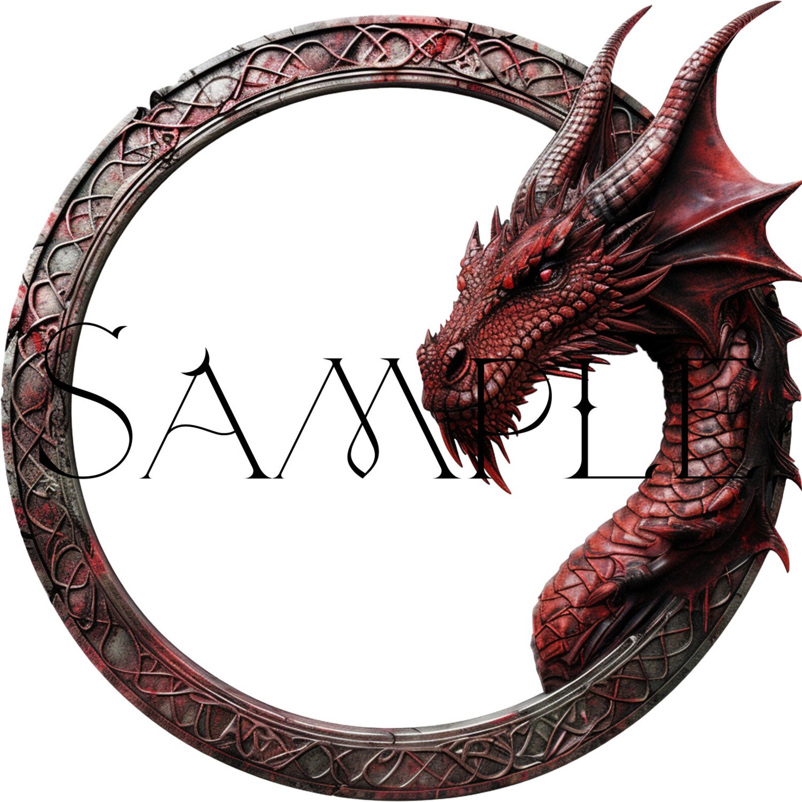 VTT Token Frames/token Border Red Dragon's Dominion - Etsy