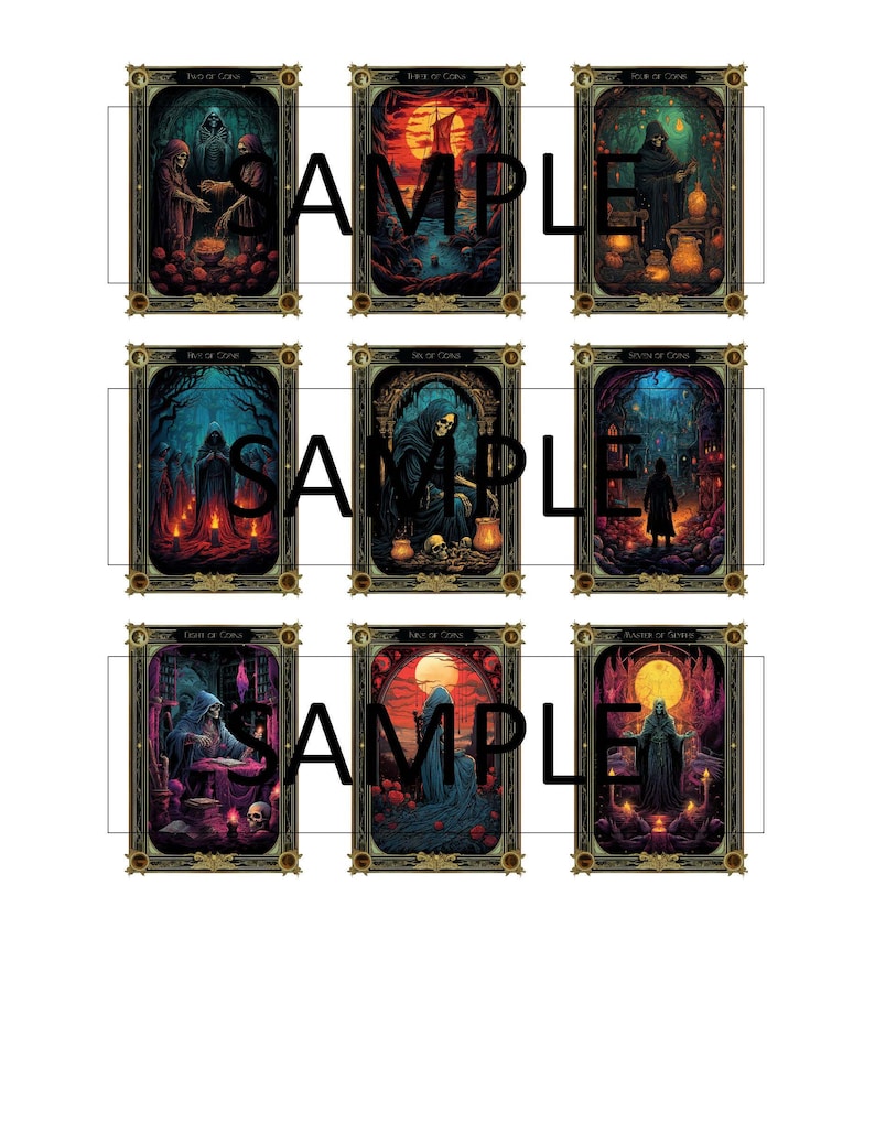Tarokka Deck for Curse of Strahd - Etsy