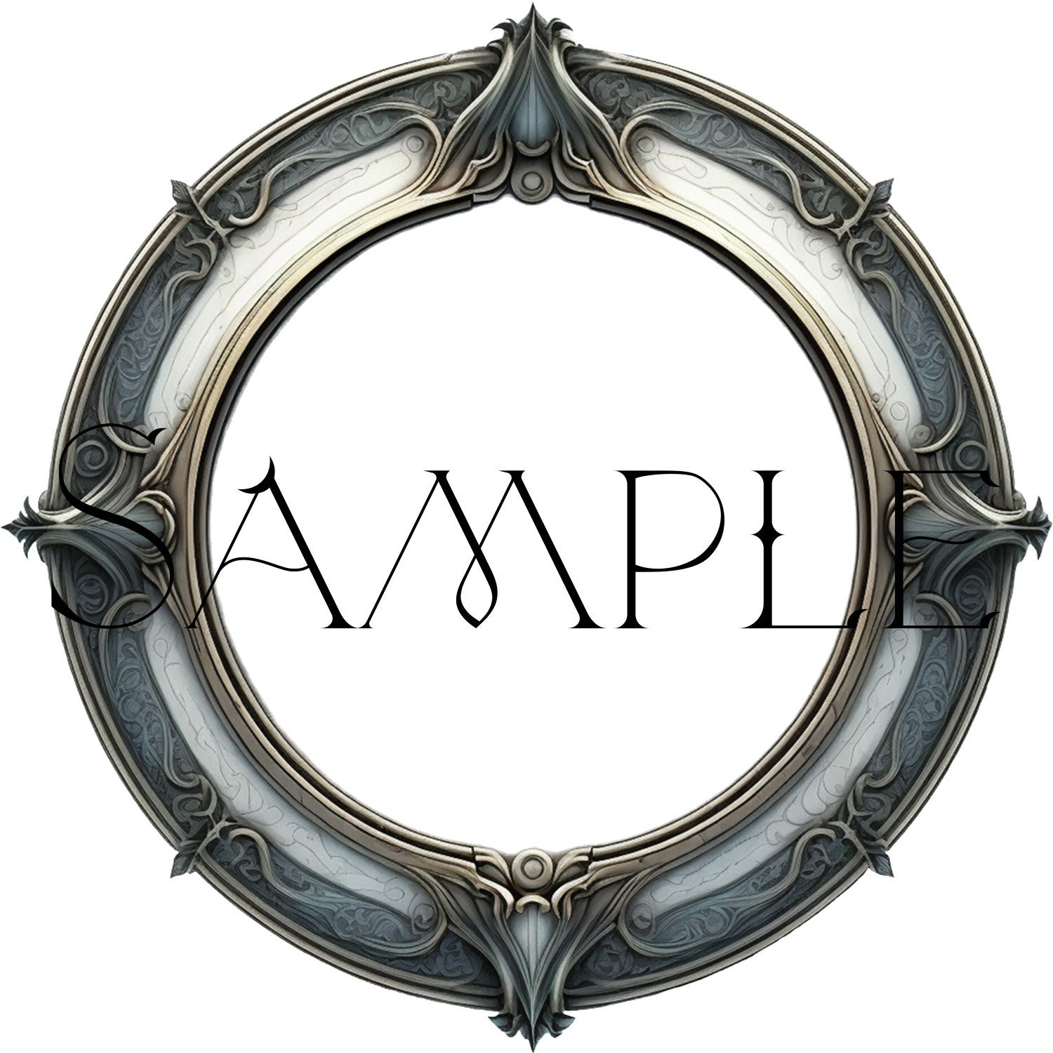 VTT Token Frames/token Border Stone Temple 2 - Etsy