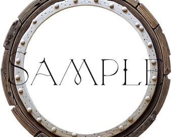 VTT Token Frames/token Border Black Lunar - Etsy