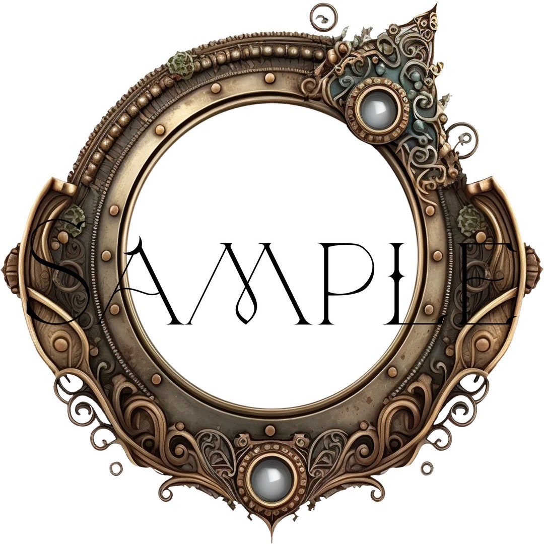 VTT Token Frames/token Border Pearlescent Gearloop Mantle - Etsy