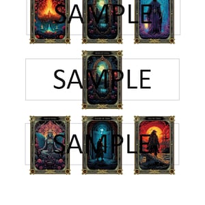 Tarokka Deck for Curse of Strahd - Etsy