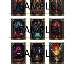 Tarokka Deck for Curse of Strahd - Etsy