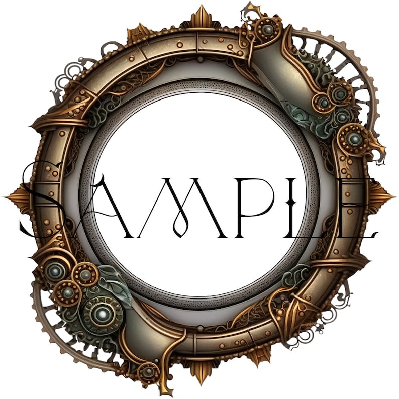 VTT Token Frames/token Border Cogwheel Coronet Aegis - Etsy