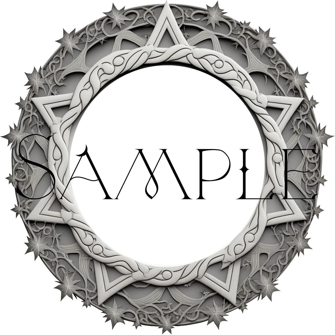 VTT Token Frames/token Border Stone Stars - Etsy