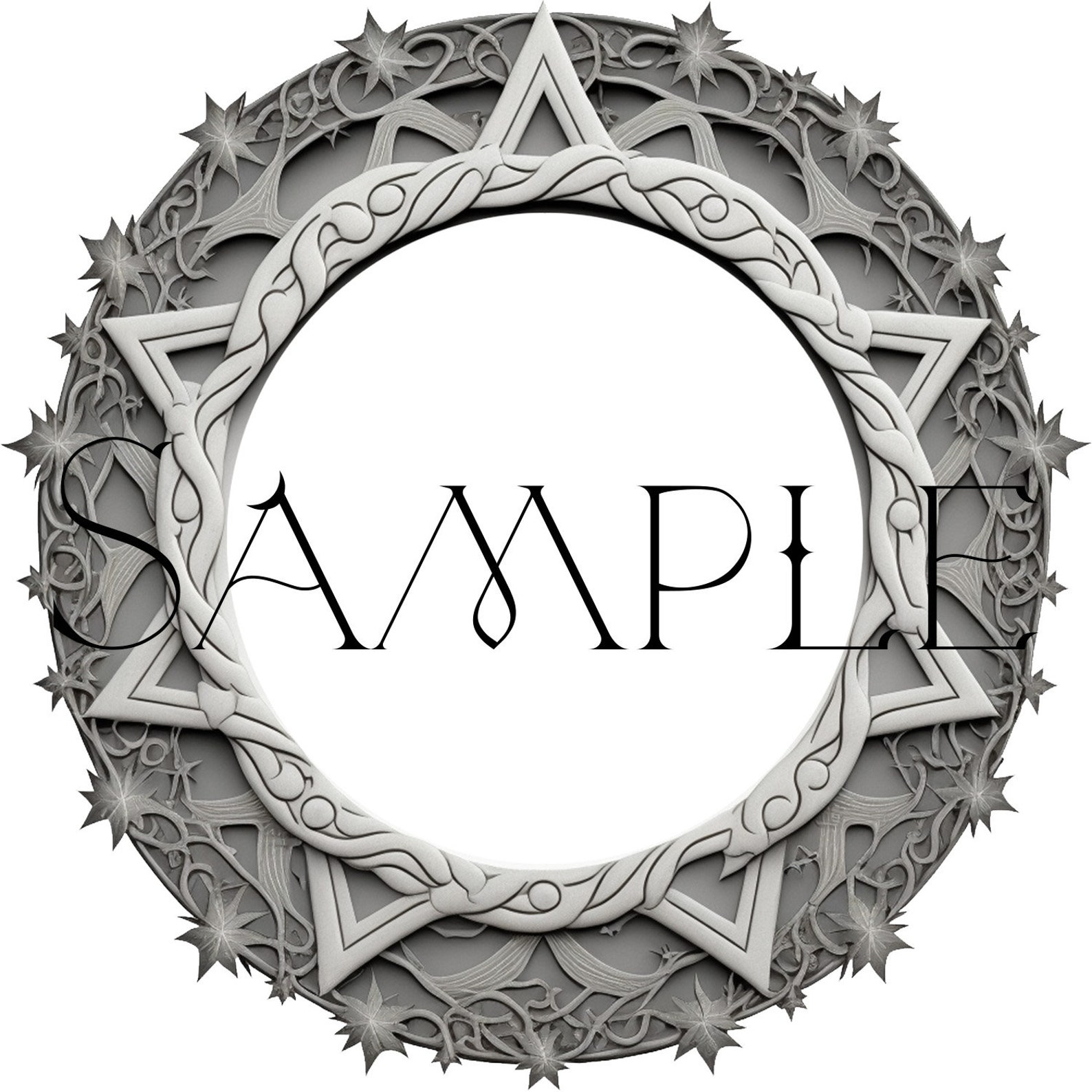 VTT Token Frames/token Border Stone Stars - Etsy