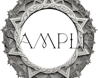 VTT Token Frames/token Border Fire V2 - Etsy