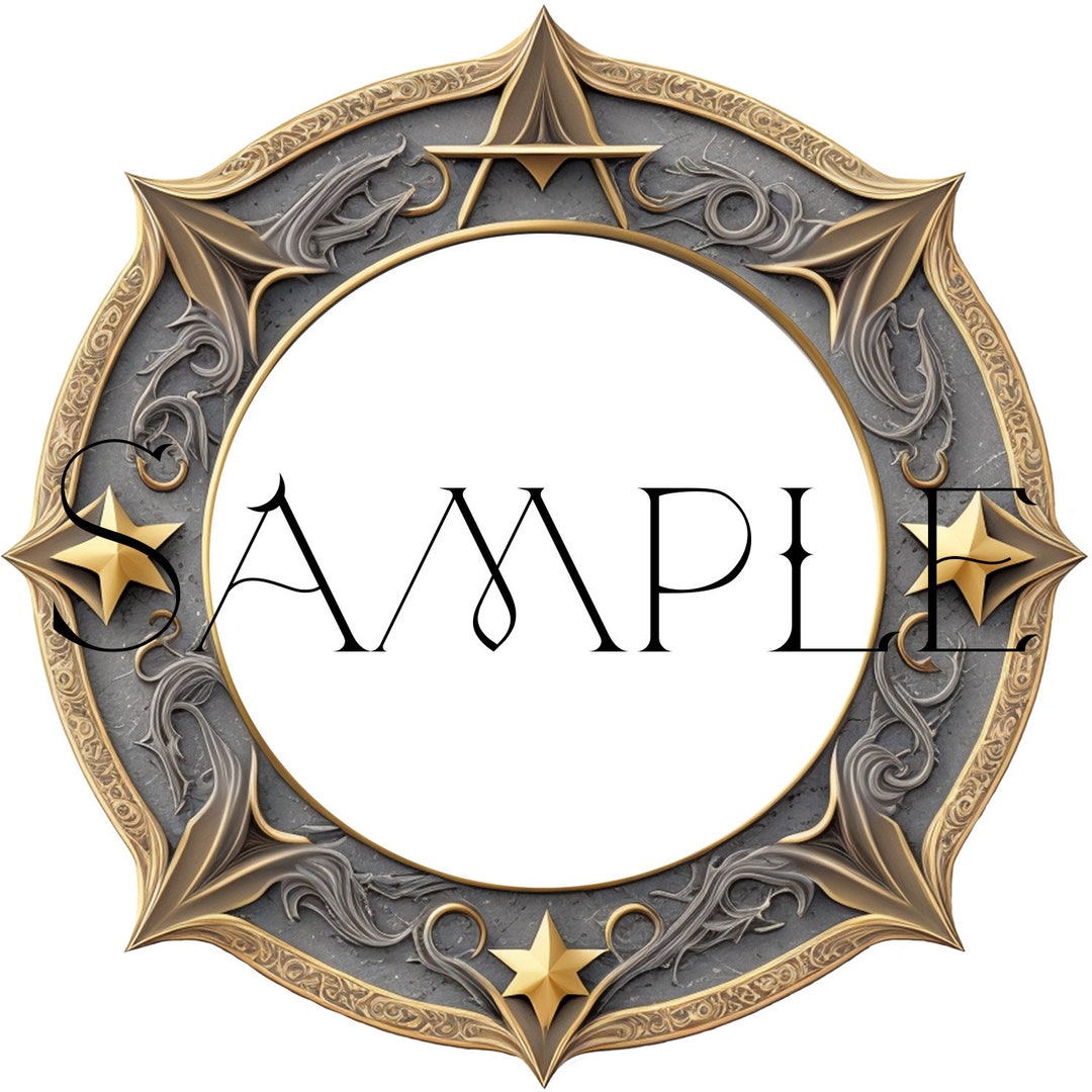 VTT Token Frames/token Border Magic Circle - Etsy