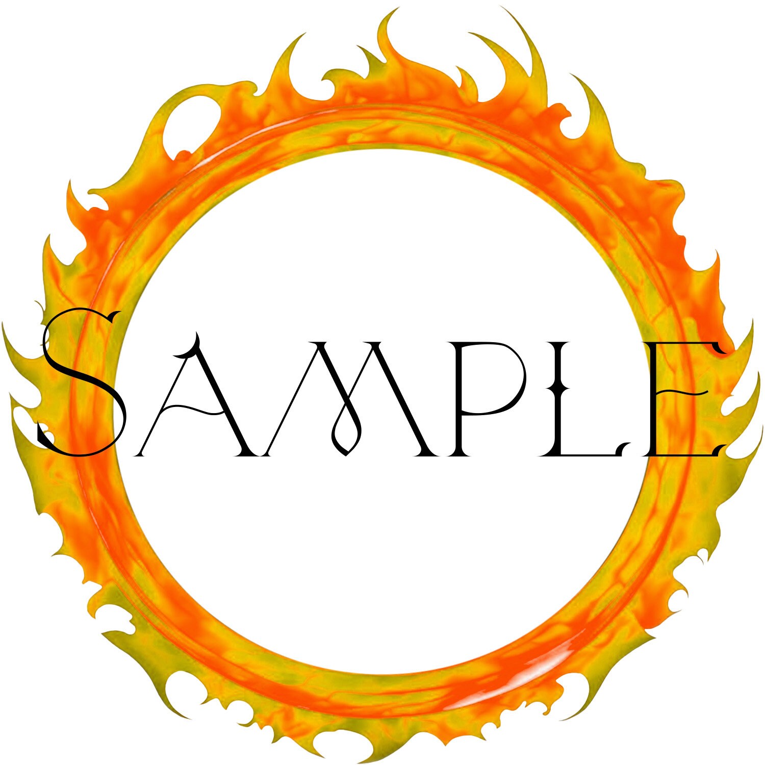 VTT Token Frames/token Border Ethereal Flame Circle - Etsy