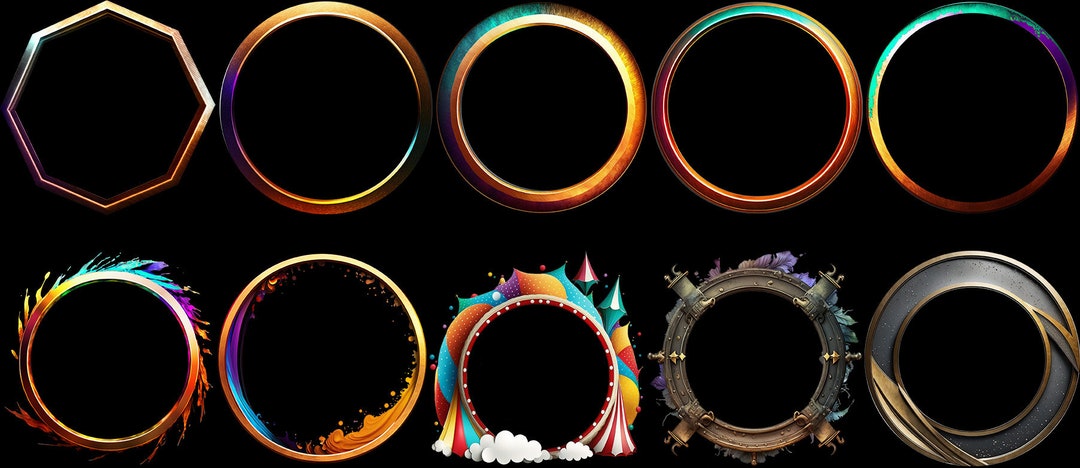 VTT Token Frames/token - Token Pack 9 - Etsy