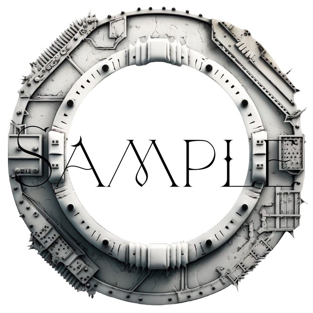 VTT Token Frames/token Border Space Station 3 - Etsy