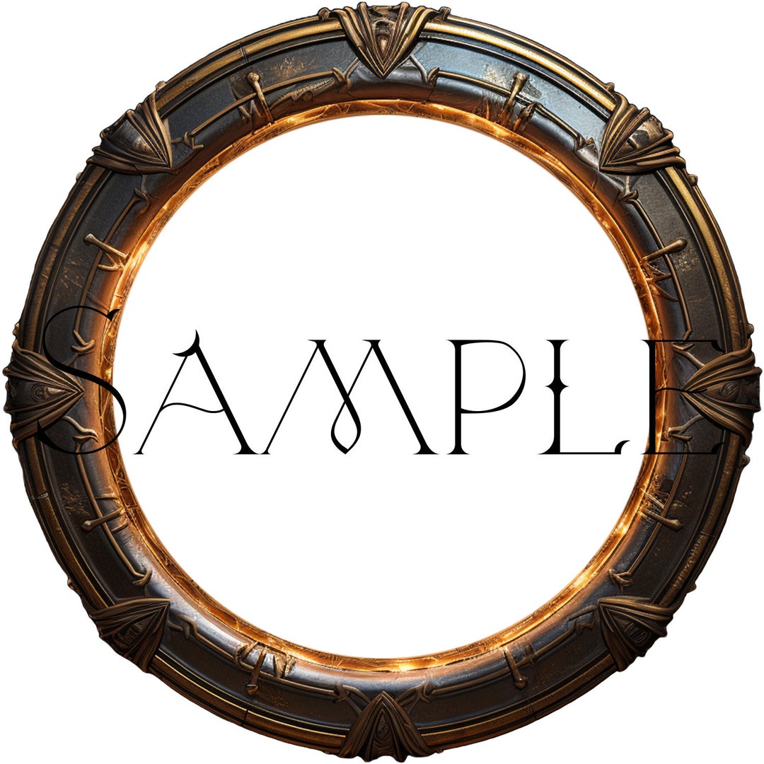 VTT Token Frames/token Border Arcane Circle 3 - Etsy