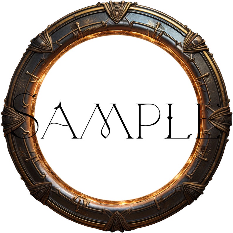 VTT Token Frames/token Border Arcane Circle 3 - Etsy