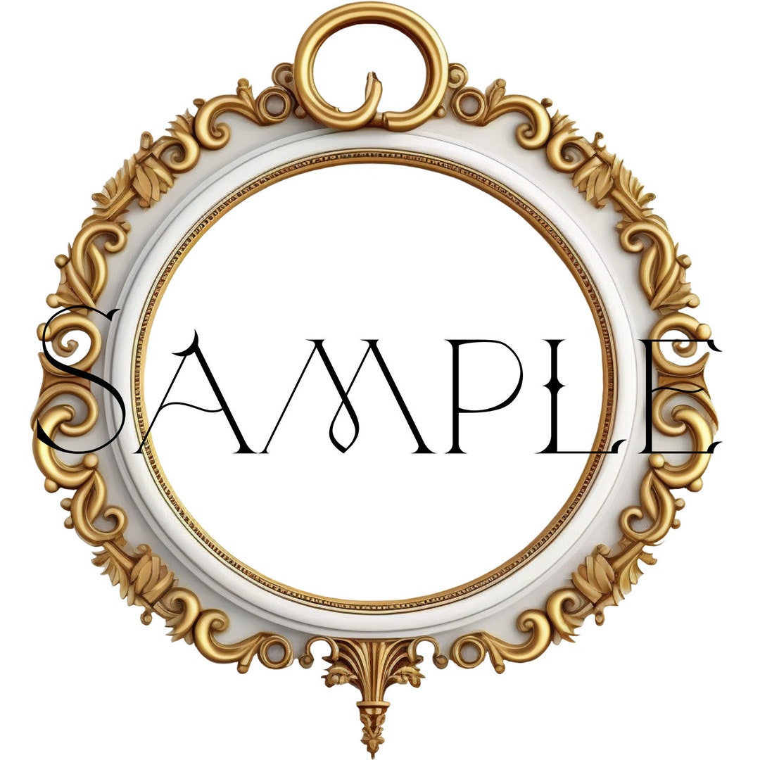 VTT Token Frames/token Border Baroque Elegance Medallion - Etsy