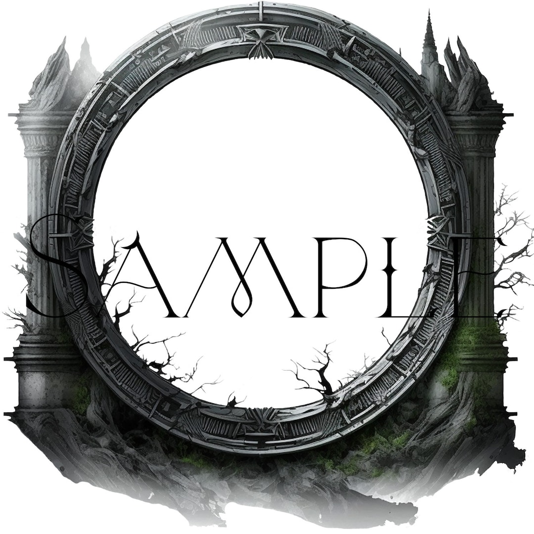 VTT Token Frames/token Border Dark Castle - Etsy