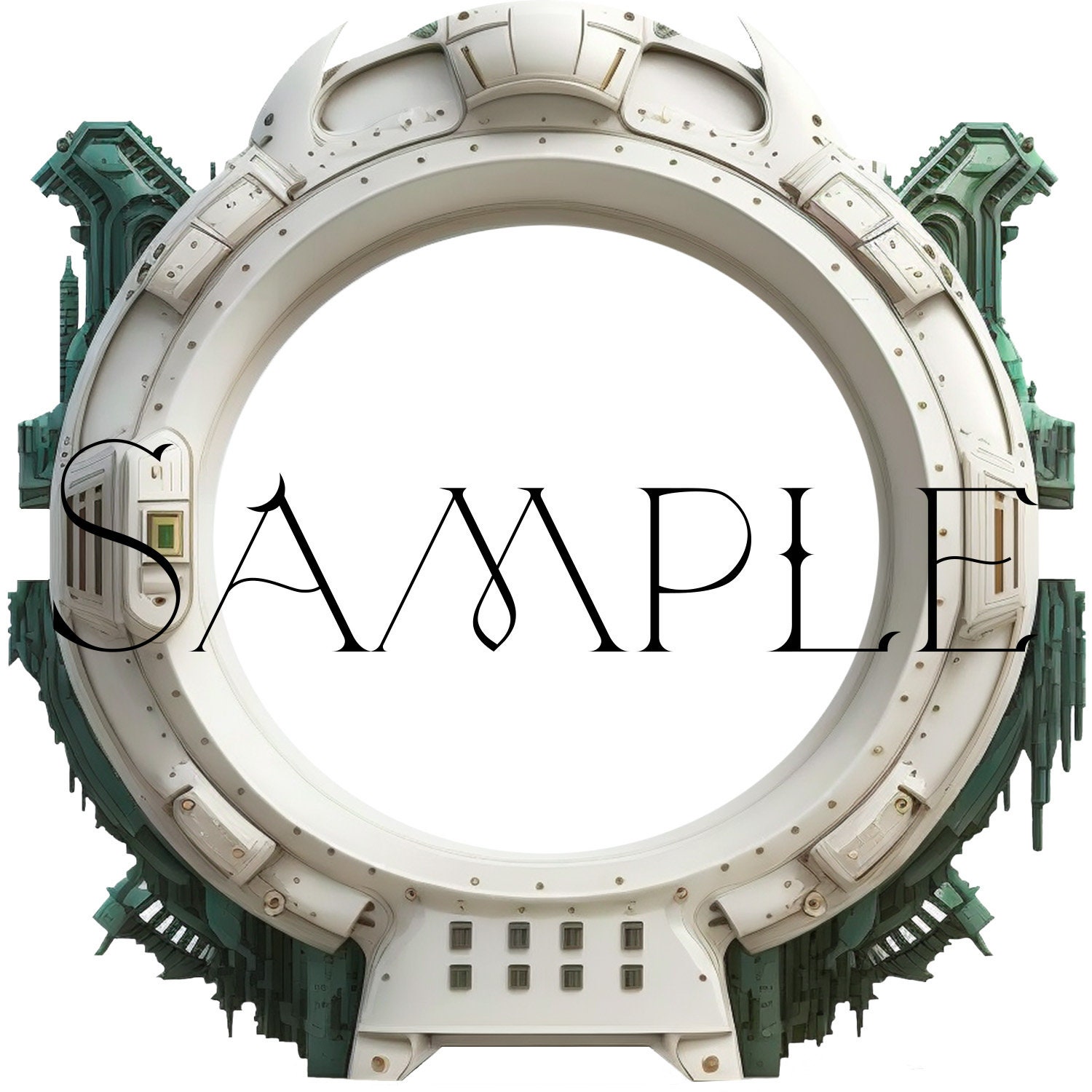 VTT Token Frames/token Border Space Station 2 - Etsy