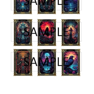 Tarokka Deck for Curse of Strahd - Etsy