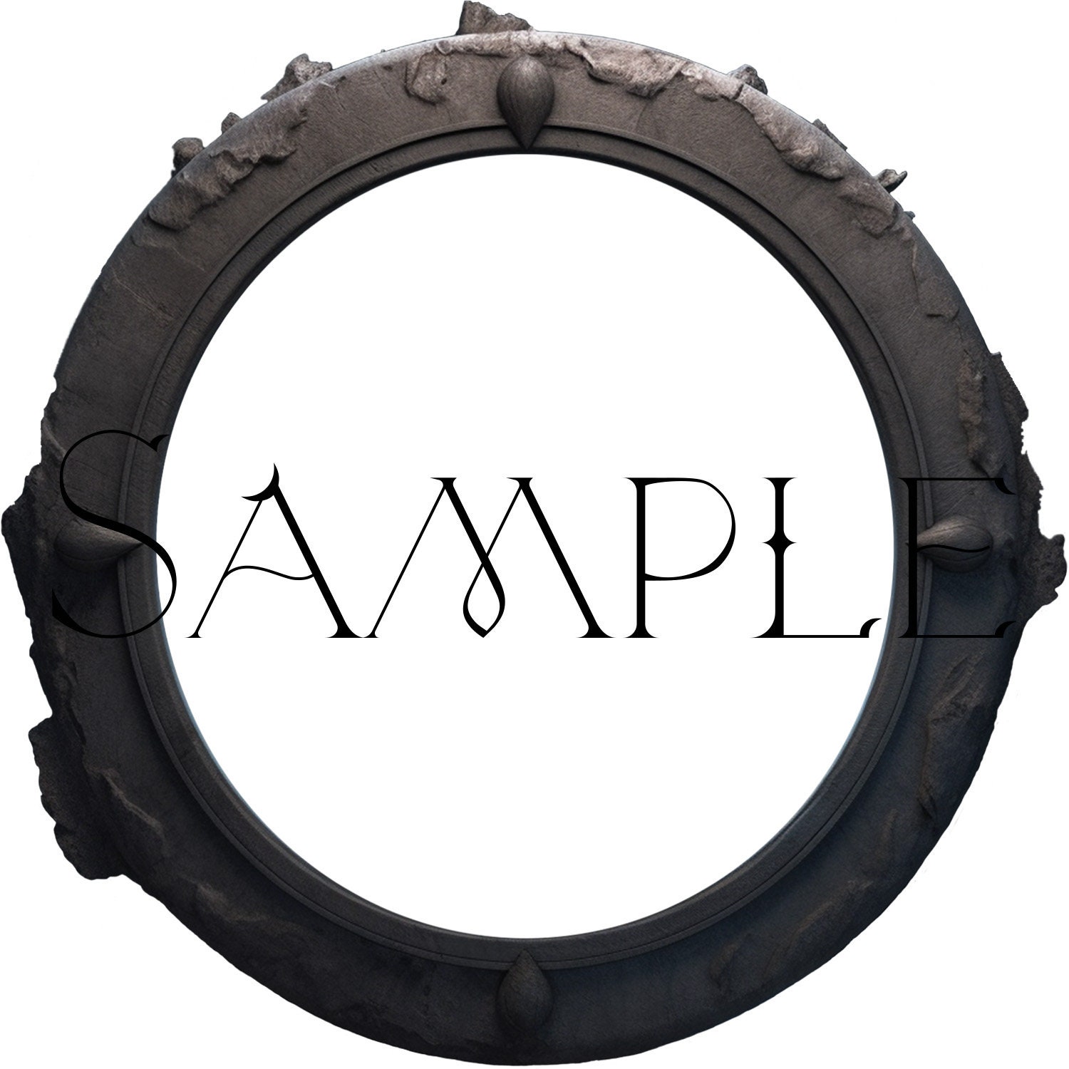 VTT Token Frames/token Border Cold Forge Steel Ring - Etsy