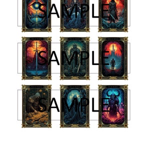Tarokka Deck for Curse of Strahd - Etsy