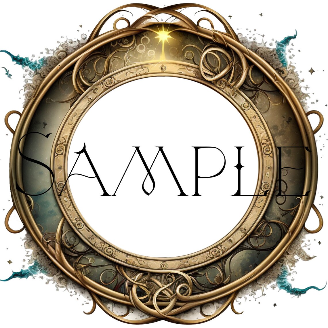 VTT Token Frames/token Border Magical Energy - Etsy