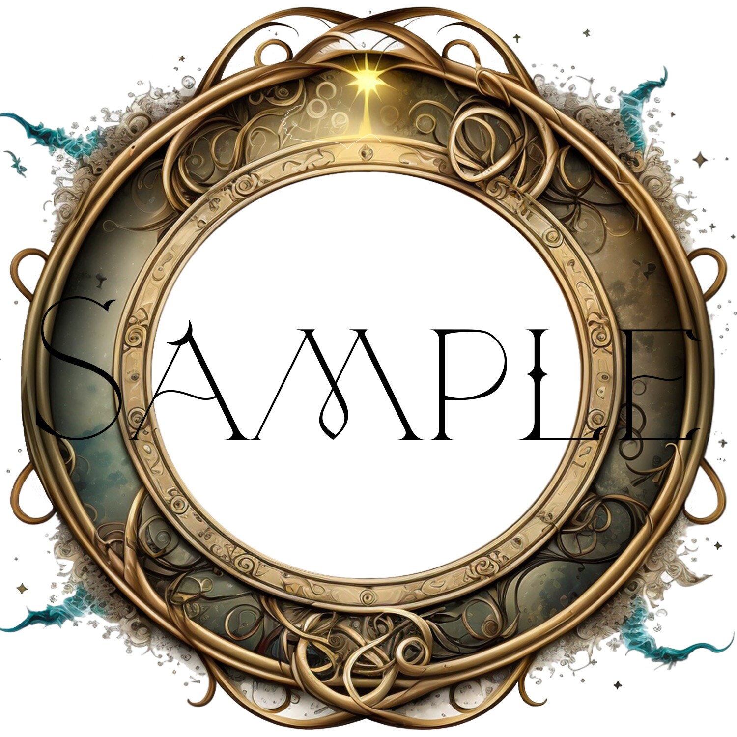 VTT Token Frames/token Border Magical Energy - Etsy