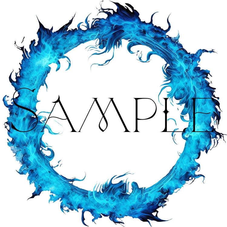 VTT Token Frames/token Border Blue Fire W/custom Masks - Etsy