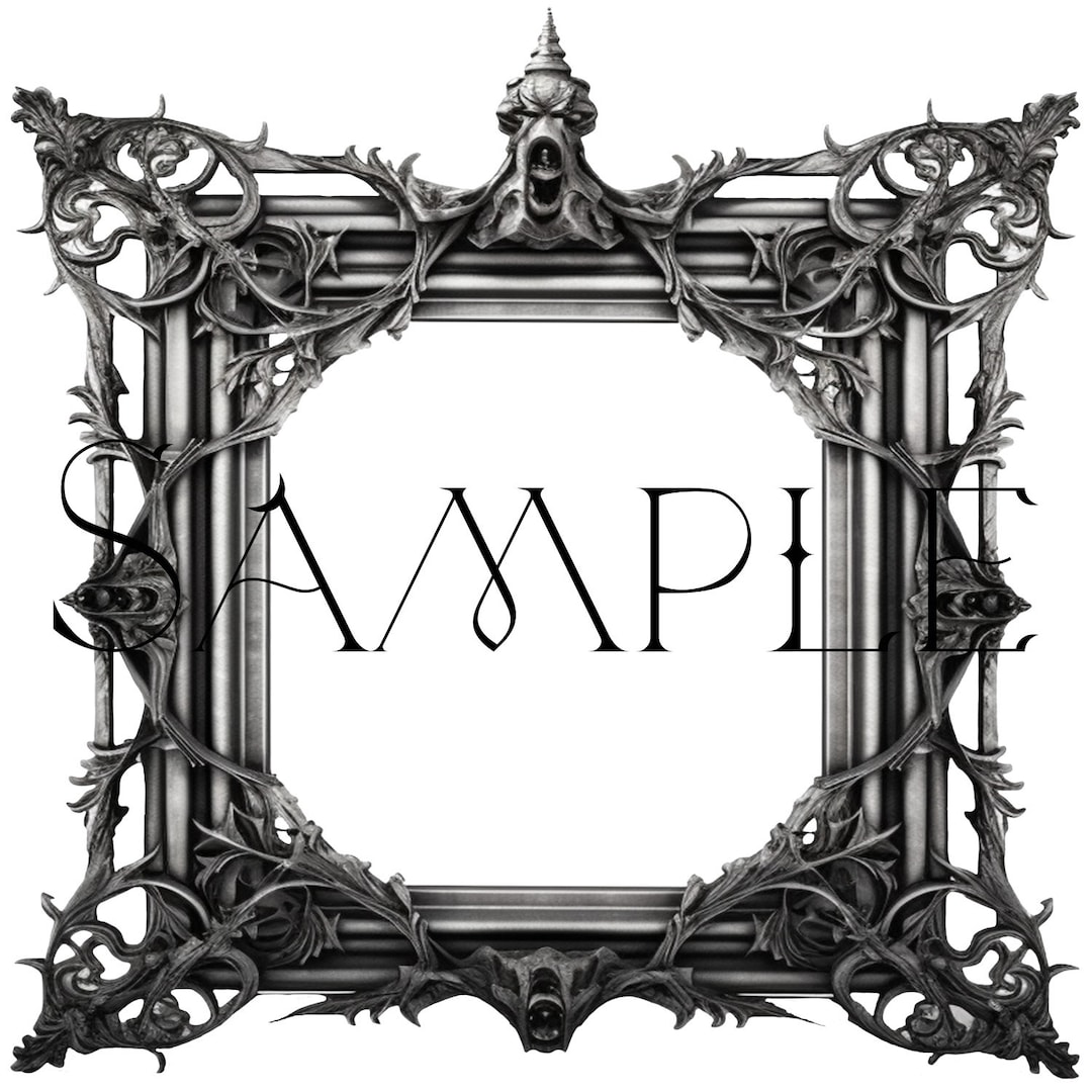 VTT Token Frames/token Border Gothic Requiem Arch - Etsy