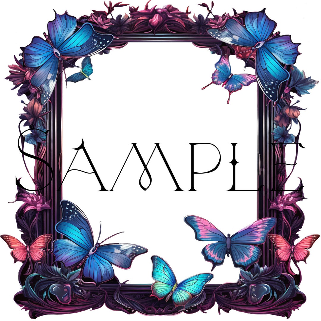 VTT Token Frames/token Border Faewild Butterfly Frame - Etsy