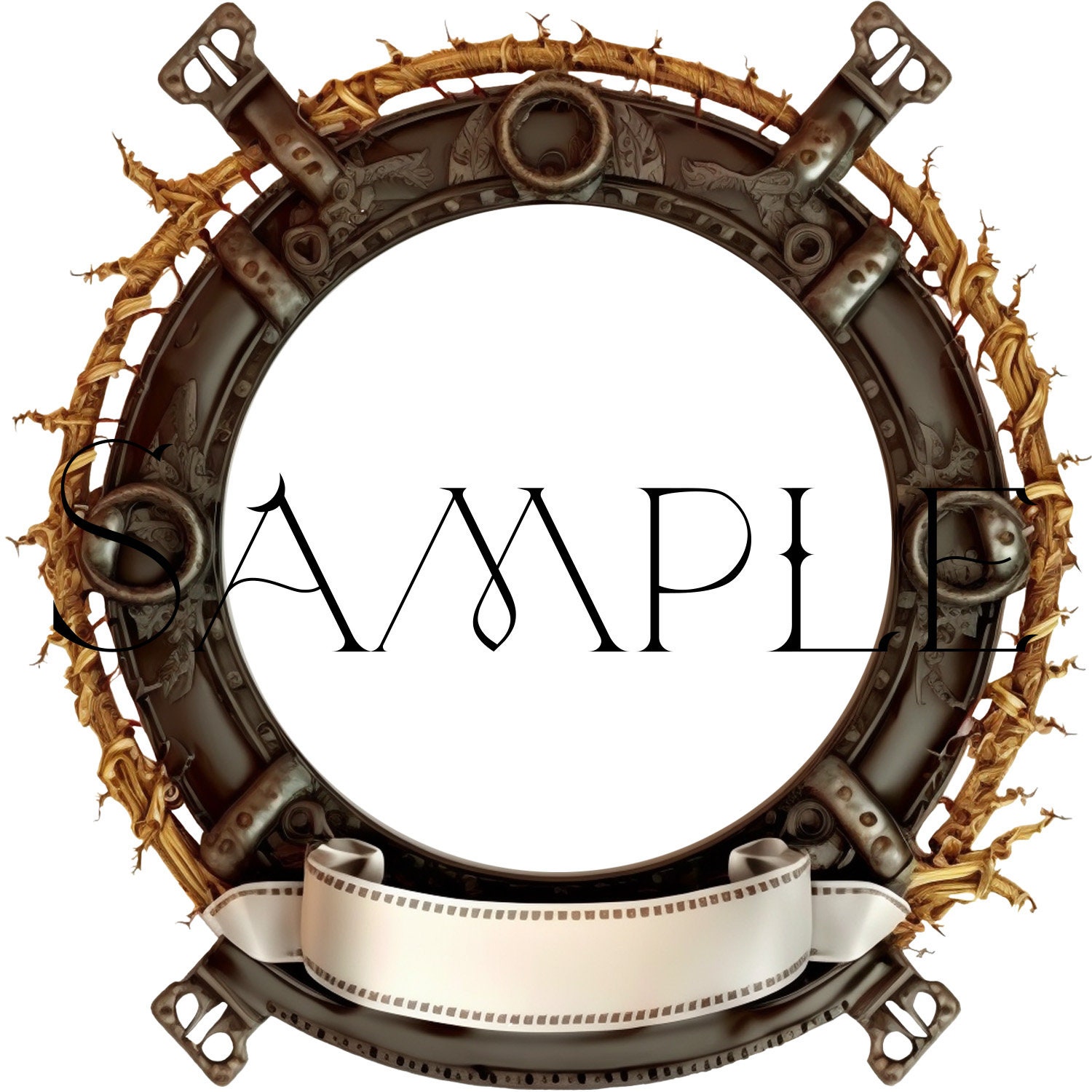 VTT Token Frames/token Border Mariner Banner - Etsy