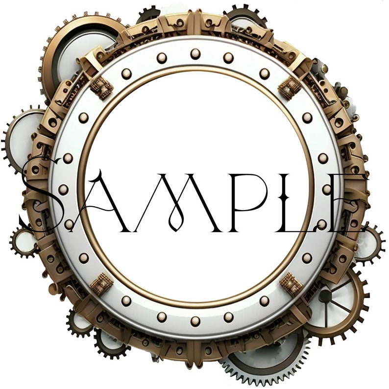 VTT Token Frames/token Border Clockwork1 - Etsy