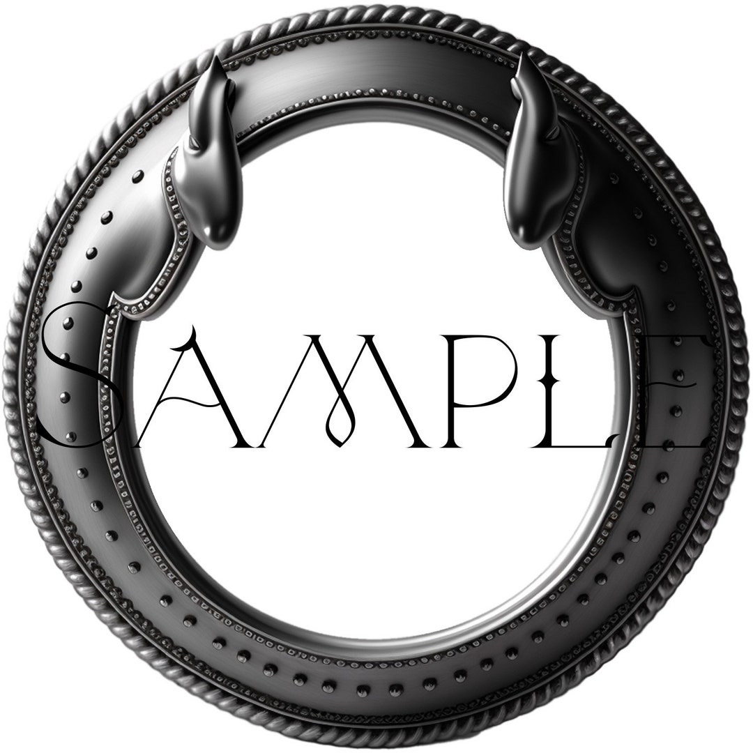 VTT Token Frames/token Border Metallic Horseshoe - Etsy