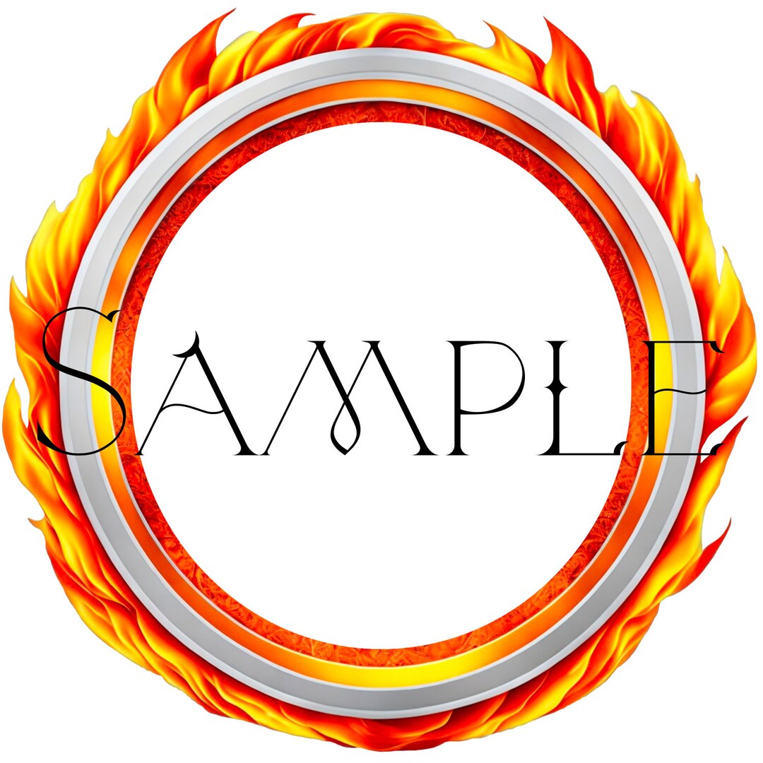 VTT Token Frames/token Border Inferno Blaze Ring - Etsy