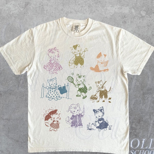 Adult Cat Tee Shirt - Etsy